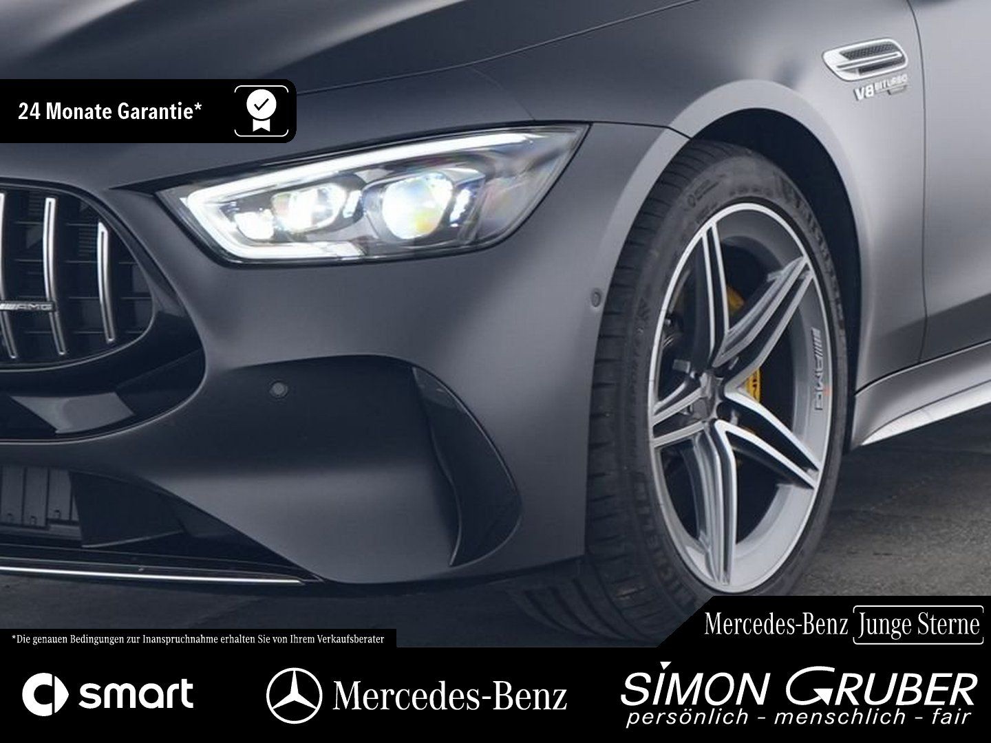 Mercedes-Benz GT 63 S 4M AMG magno Nappa Burm3D HUD Mod 2025 | Simon Gruber