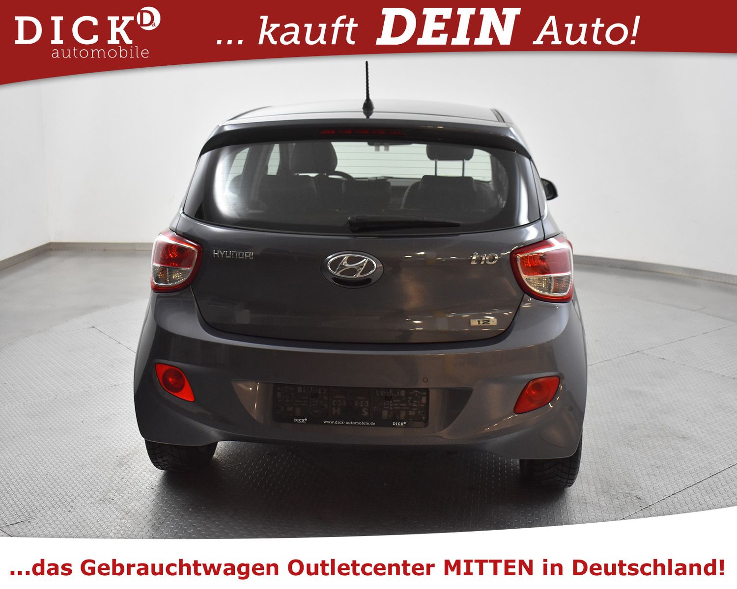 Hyundai i10 Style >LEDER+SHZ+CLIMATRONIK+PDC+TEMP+MFL+LM - Dick ...