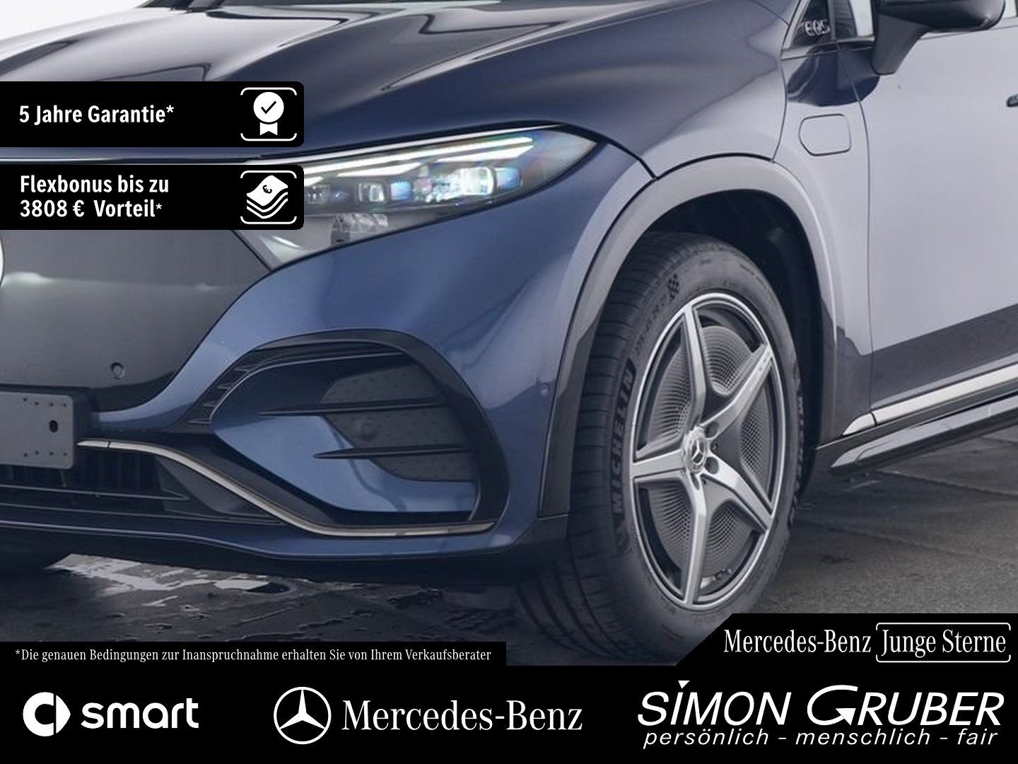 Mercedes-Benz EQS 580 4M SUV AMG Business Class Exklusiv 7Sitz | Simon ...