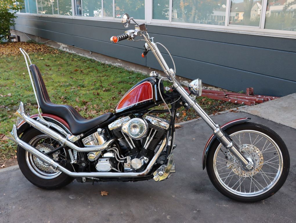 Harley-Davidson Benzin Chopper Softail evo kaufen bei mobile.de