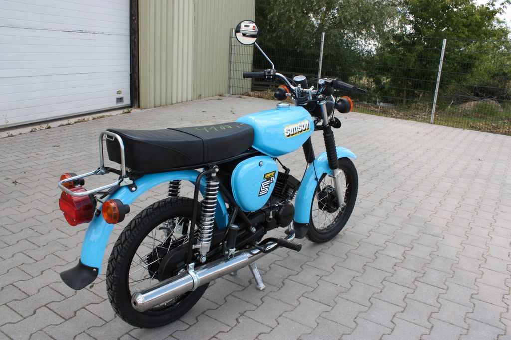 Simson blau S51 | Motorrad kaufen bei mobile.de