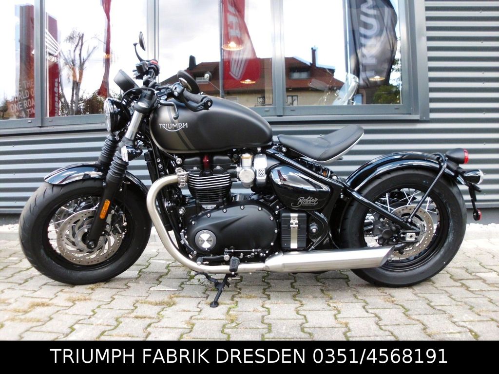 Triumph Bonneville bobber | Motorrad kaufen bei mobile.de