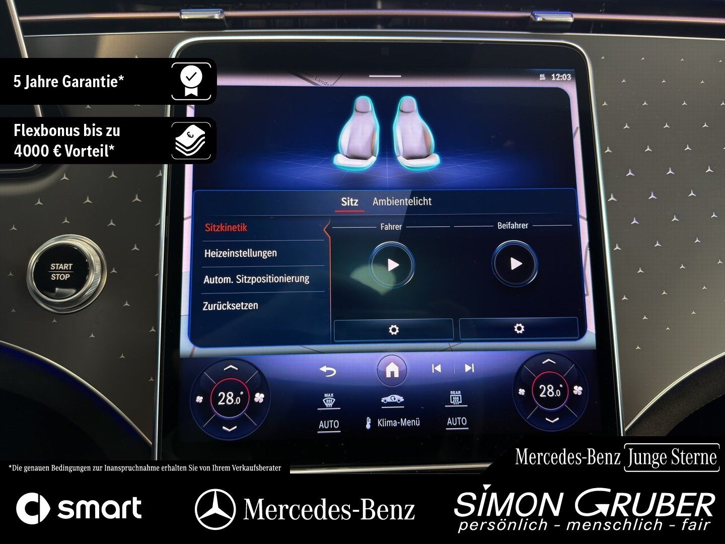 Mercedes-Benz EQE 350 4M AMG Night Pano Airmatic HAL 0,25% | Simon Gruber