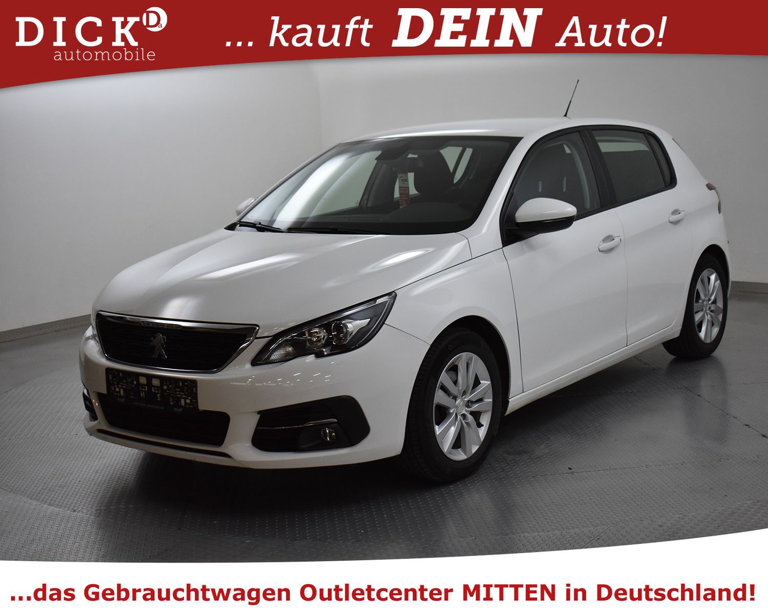 Peugeot 308 1.2 Aut. Active Pack NAVI+PDC+TEMP+MFL+APPLE - Dick ...