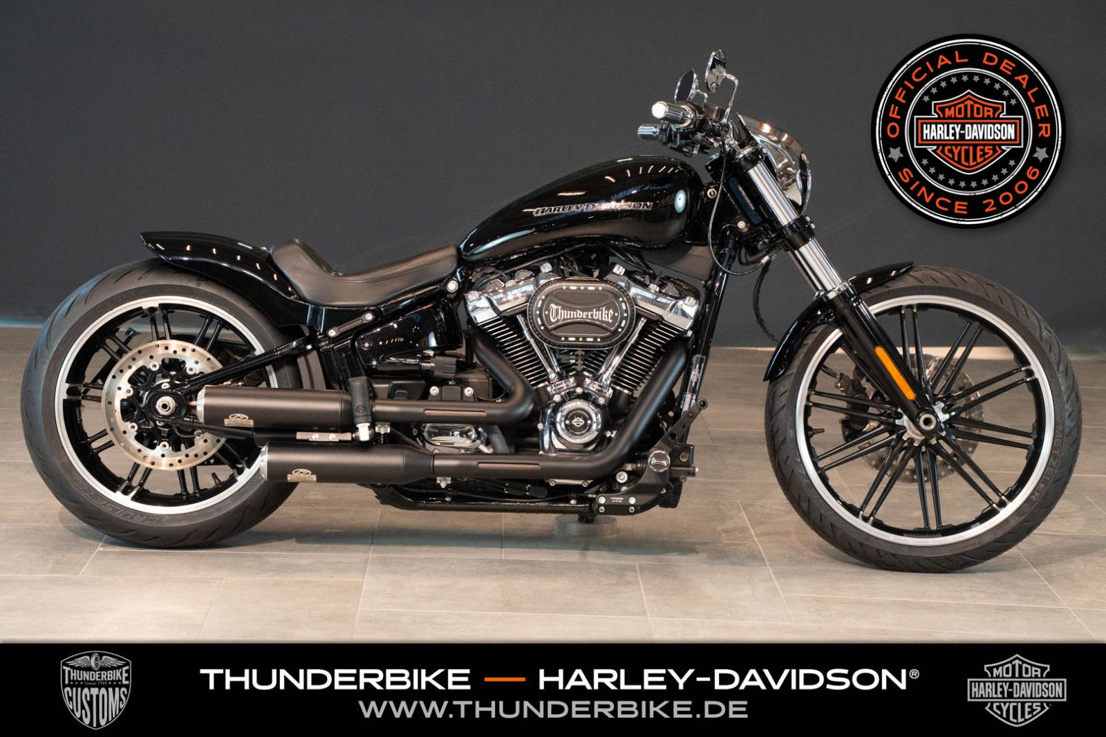 Harley-Davidson Softail FXBRS Breakout 114 mit J&H *CUSTOM* gebraucht ...